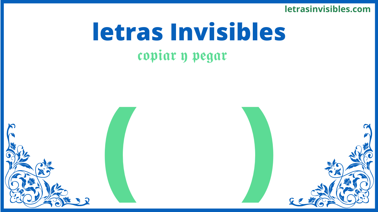 Générateur de caractères invisibles (ㅤ) Invisible Text Free Fire ️
